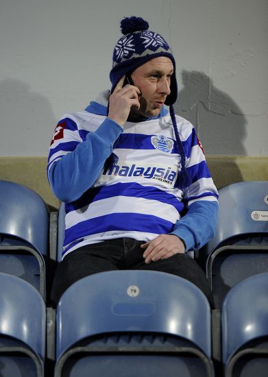 Qpr Fan Wearing Bobble Hat United Editorial Stock Photo - Stock Image ...