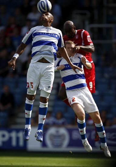 Fitz Hall Qpr Gets Higher Than Editorial Stock Photo - Stock Image ...