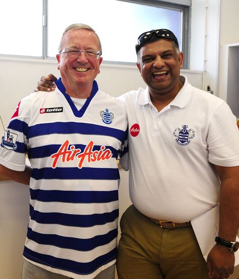 Qpr Chairman Tony Fernandes Poses Photograph Editorial Stock Photo ...