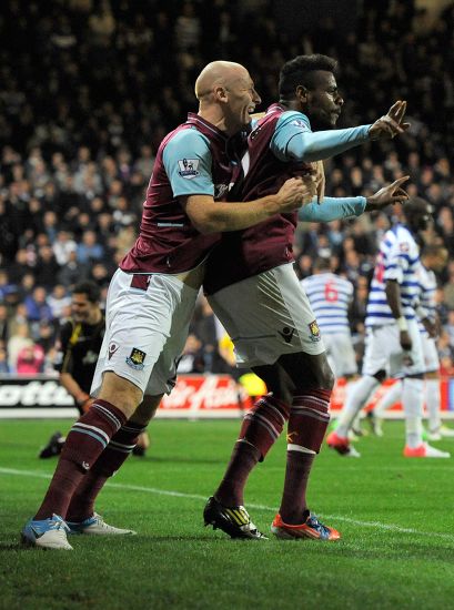 James Collins Celebrates Goalscorer Ricardo Vaz Editorial Stock Photo ...