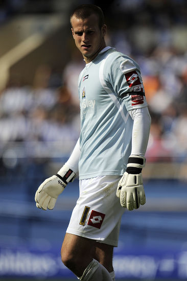 Goalkeeper Luke Steele Barnsley United Kingdom Editorial Stock Photo ...
