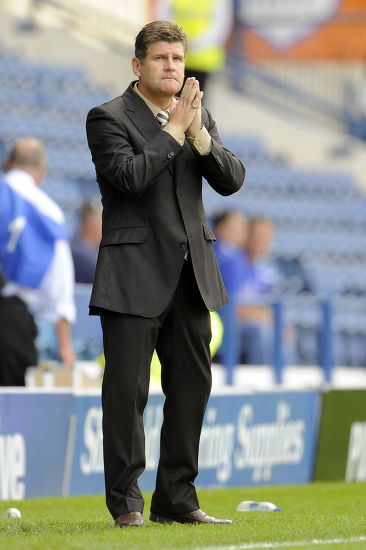Manager Brian Laws Sheffield Wednesday Looks Editorial Stock Photo ...
