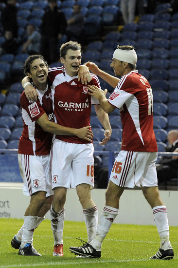 Adam Johnson Middlesbrough Celebrates Third Goal Editorial Stock Photo ...