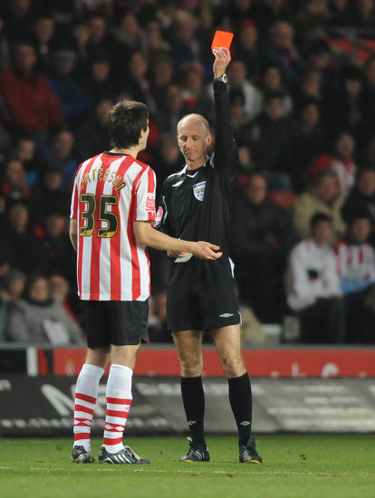 Matt Paterson Southampton Shown Red Card Editorial Stock Photo - Stock ...