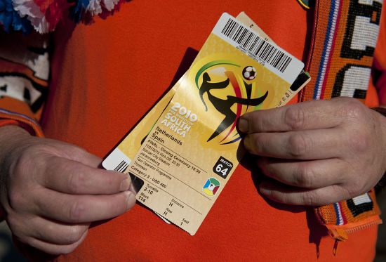 Netherlands Football Fan Holds His World Editorial Stock Photo - Stock ...