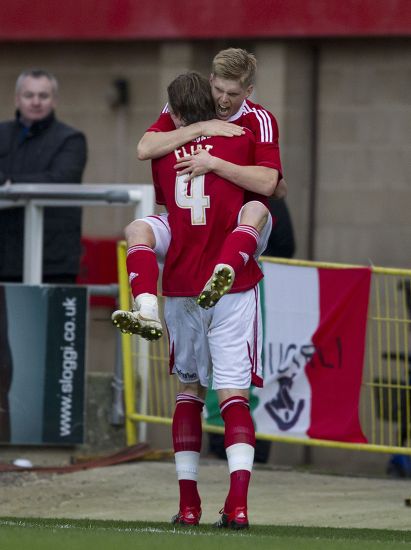 Alan Connell Swindon Town Celebrates Scoring Editorial Stock Photo ...