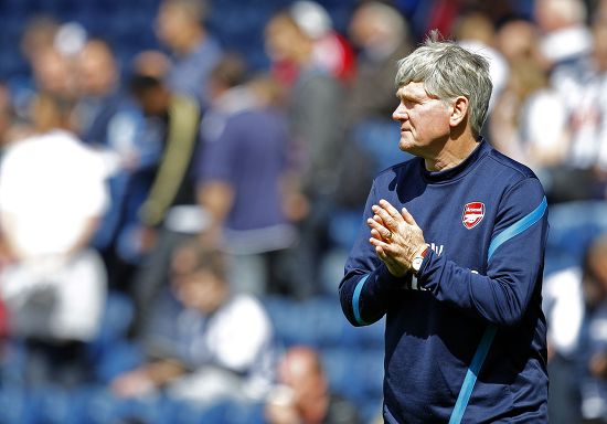 Arsenal Assistant Manager Pat Rice His Editorial Stock Photo - Stock ...