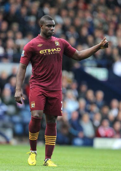 Micah Richards Manchester City Gives Thumbs Editorial Stock Photo ...