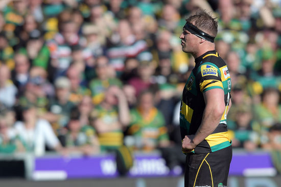 Northamptons Dylan Hartley Rugby Union Aviva Editorial Stock Photo ...