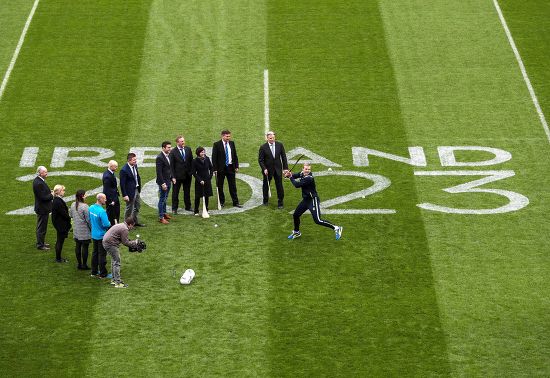 Ireland Rugby 2023 Sites Visit Aras Editorial Stock Photo - Stock Image ...