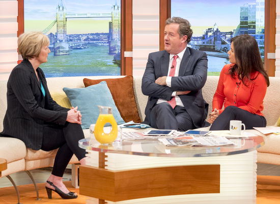 Lynn Hawes Piers Morgan Susanna Reid Editorial Stock Photo - Stock ...