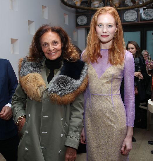 Diane Von Furstenberg Jessica Joffe Editorial Stock Photo - Stock Image ...