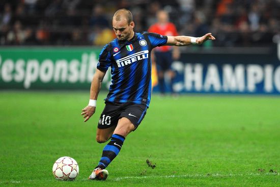 Wesley Sneijder Inter Milan Italy Milan Editorial Stock Photo - Stock ...