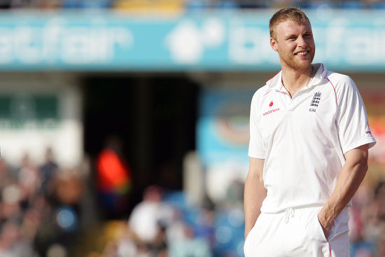 Andrew Flintoff England Incredulous After Michael Editorial Stock Photo ...