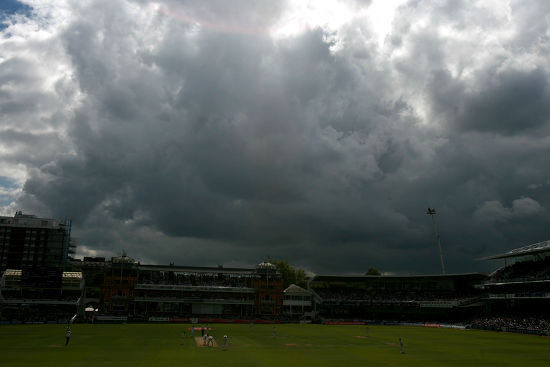 Dark Clouds Loom Over Lord S Editorial Stock Photo - Stock Image ...
