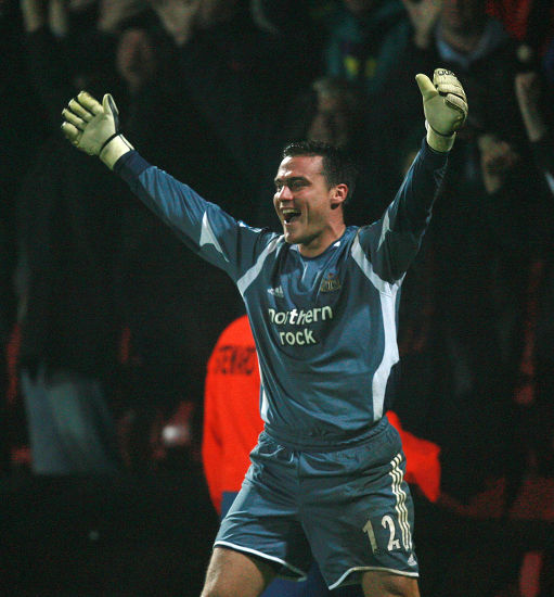 Steve Harper Newcastle United Celebrates After Editorial Stock Photo ...