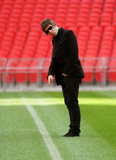 Oasis Wembley Stadium Liam Gallagher Editorial Stock Photo - Stock ...