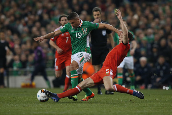 Jon Walters Republic Ireland James Chester Editorial Stock Photo ...