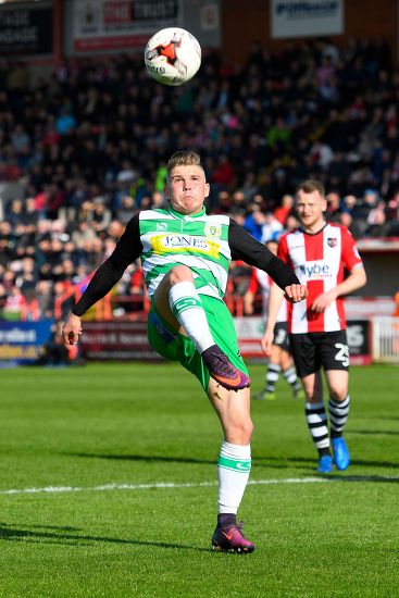 Ben Whitfield 28 Yeovil Town During Editorial Stock Photo - Stock Image ...