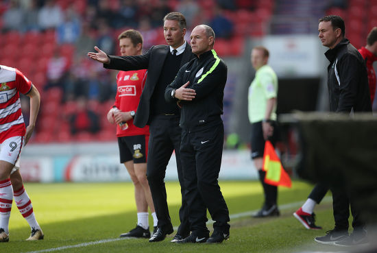 Doncaster Rovers Manager Darren Ferguson Has Editorial Stock Photo ...