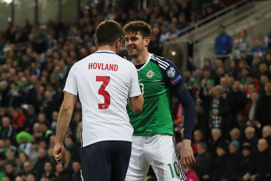 Kyle Lafferty Northern Ireland Evan Hovland Editorial Stock Photo ...