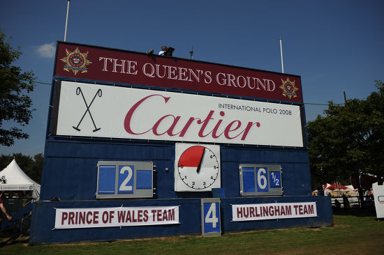 Generic Polo Scoreboard Windsor Great Park Editorial Stock Photo ...