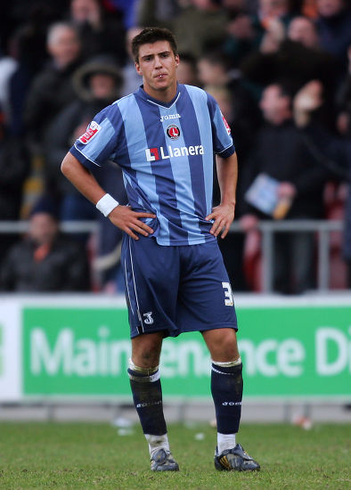 Grant Basey Charlton Athletic Looks Dejected Editorial Stock Photo ...