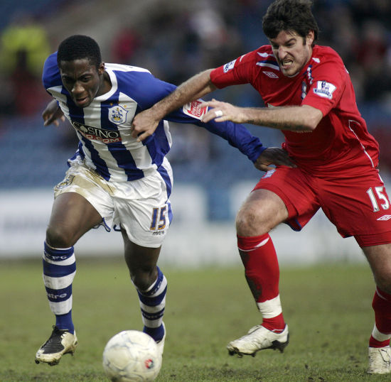 Malvin Kamara Huddersfield Town Frank Queudrue Editorial Stock Photo ...