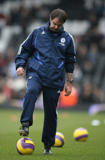 Chelsea Assistant Coach Steve Clarke Prepares Editorial Stock Photo ...