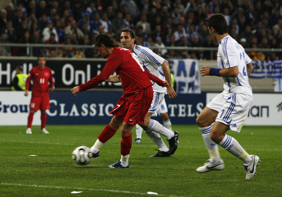 Sanli Tuncay Scores First Goal Turkey Editorial Stock Photo - Stock ...