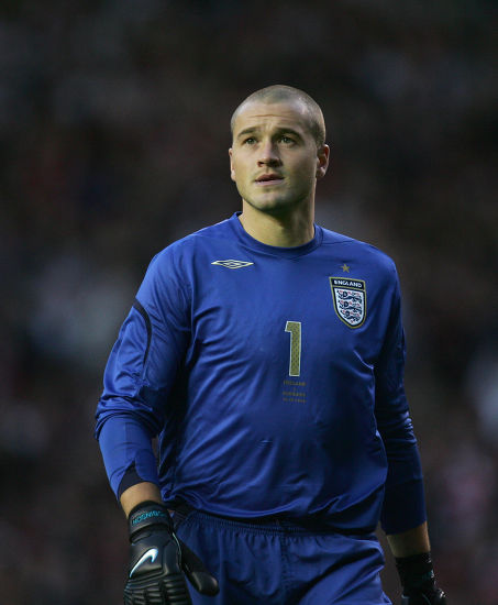 England Goalkeeper Paul Robinson Editorial Stock Photo - Stock Image ...