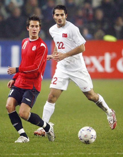 Morten Gamst Pedersen Norway Hamit Altintop Editorial Stock Photo ...