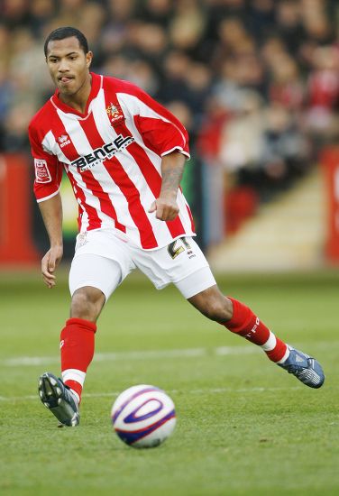 Dean Sinclair Cheltenham Town Editorial Stock Photo - Stock Image ...