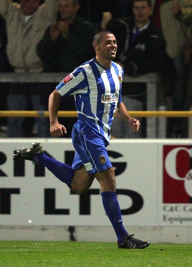 Jonathan Walters Chester City Celebrates Scoring Editorial Stock Photo ...