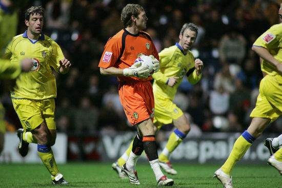 Leeds United Goalkeeper Graham Stack Editorial Stock Photo - Stock ...