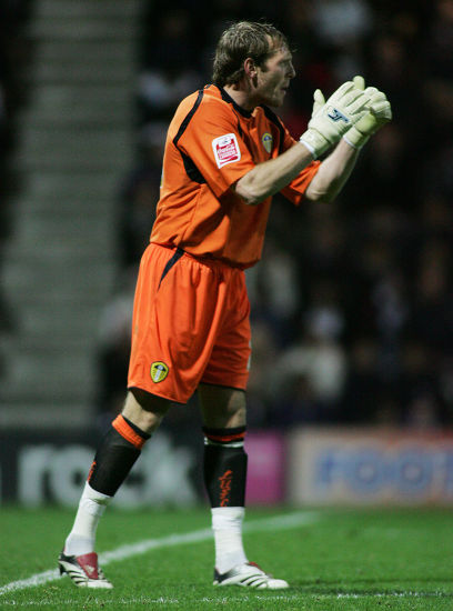Leeds United Goalkeeper Graham Stack Editorial Stock Photo - Stock ...