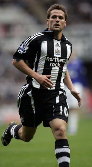Michael Owen Newcastle United Editorial Stock Photo - Stock Image ...