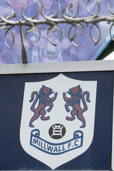 Millwall Badge Outside Ground Sharp Fencing Editorial Stock Photo ...