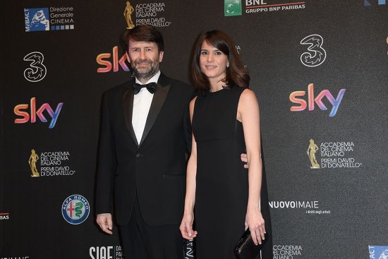 Minister Cultural Heritage Dario Franceschini Wife Editorial Stock ...