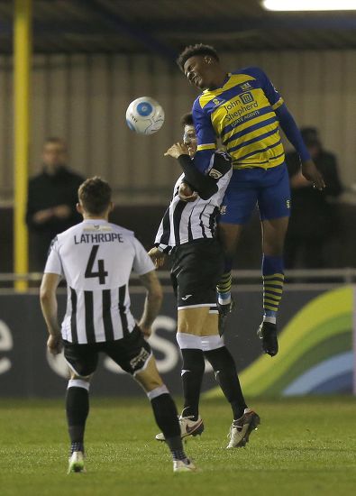 Torquay Uniteds Myles Anderson Solihull Moors Editorial Stock Photo ...