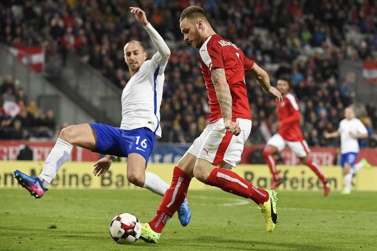 Marko Arnautovic Sakari Mattila Editorial Stock Photo - Stock Image ...