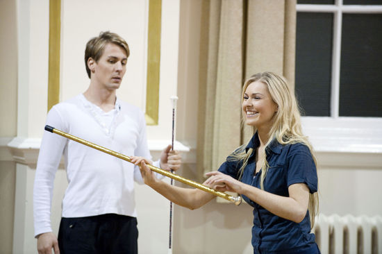 Zoe Salmon Baton Twirling Editorial Stock Photo - Stock Image ...