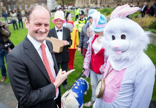 Douglas Carswell Speaks Group Dressed Alice Editorial Stock Photo ...