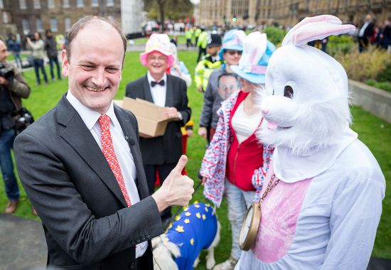 Douglas Carswell Speaks Group Dressed Alice Editorial Stock Photo ...