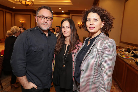 Colin Trevorrow Carla Hacken Donna Langley Editorial Stock Photo ...