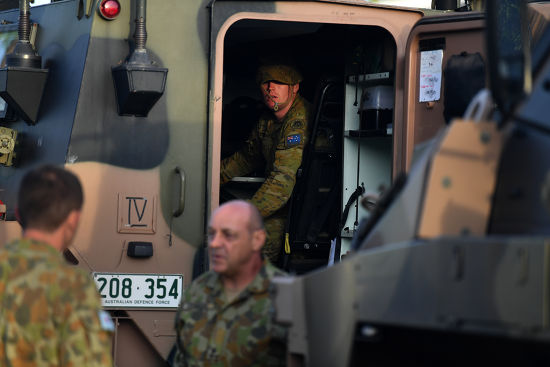 Army Advance Team 3rd Brigade Arrives Editorial Stock Photo - Stock ...