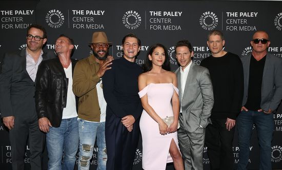 Paul Adelstein Robert Knepper Rockmond Dunbar Editorial Stock Photo ...