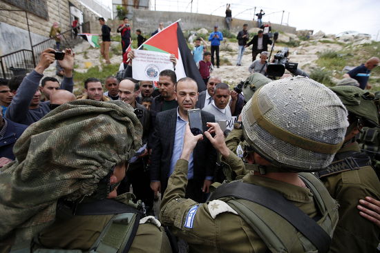 Israeli Army Officer Takes Picture During Editorial Stock Photo - Stock ...