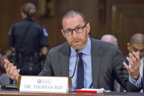 Thomas Rid Professor Department War Studies Editorial Stock Photo - Stock Image | Shutterstock