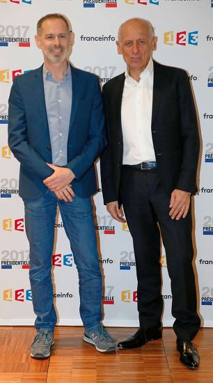Gilles Bornstein Jeanmichel Apathie Editorial Stock Photo - Stock Image ...